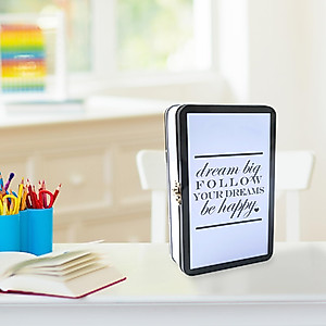 DAHO Metal Pencil Box, Follow Your Heart