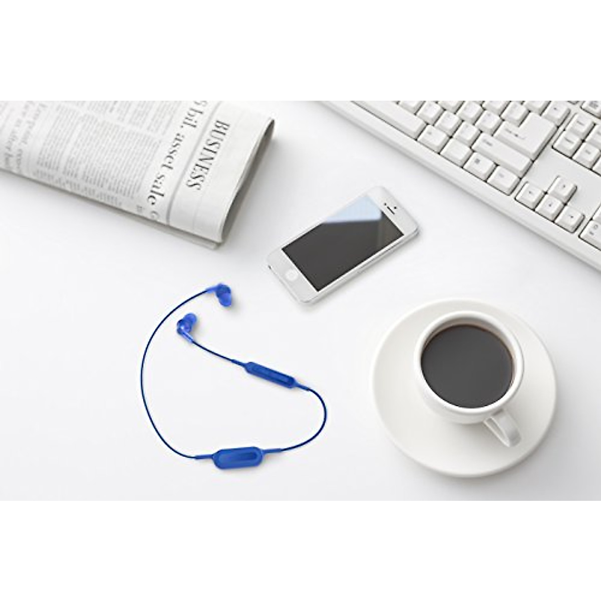 Panasonic Bluetooth Earbud Headphones with Microphone, Call/Volume Controller and Quick Charge Function - RP-HJE120B-K - in-Ear Headphones (Black)