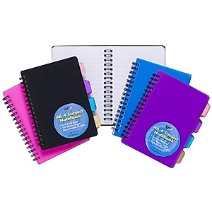 Tiger A6 project notebook (4 subjects) with plastic cover x 1 single book