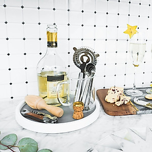 madesmart Basic Turntable, Single Level, White