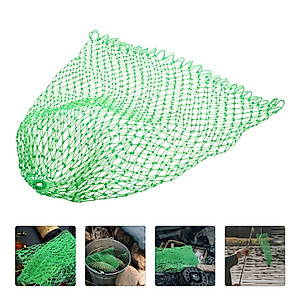BESPORTBLE 1pc dip net Fishing baits Bait Fish net Floating Fish Keeper net fishnets mesh Fishing cage Fish Bait net Landing Net for Fishing Small Fishing Net Fishing Tool Nylon Strand Diving