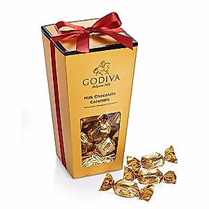 Godiva Chocolatier Assorted Chocolate Caramel Gift Bucket Box, 30 pc.