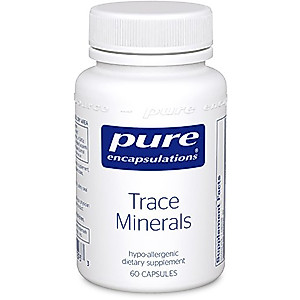 Pure Encapsulations - Trace Minerals - Essential Trace Mineral Blend to Support Metabolism and Cellular Function- 60 Capsules