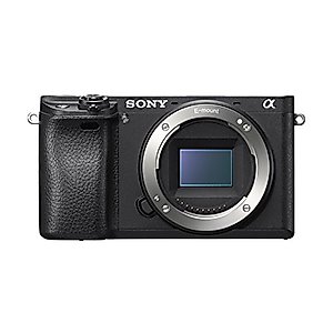 Sony Alpha a6300 Mirrorless Camera: Interchangeable Lens Digital Camera with APS-C, Auto Focus & 4K Video - ILCE 6300 Body with 3in LCD Screen (Black) (Renewed)