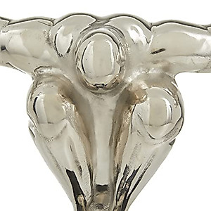 Deco 79 Aluminum Diver Sculpture, 30" x 5" x 17", Silver