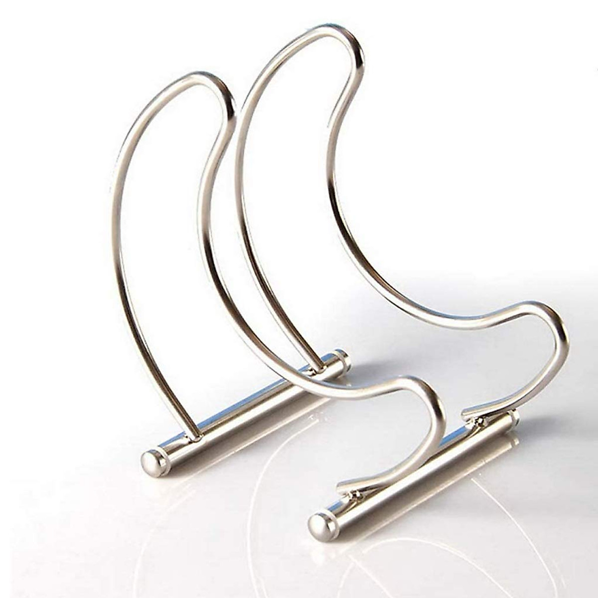 XJJZS Stainless Steel Lid Stand，Shelf Kitchen Storage Shelf Utensil Holder Lid Stand  Creative Cutting Board Rack Dual-use Rack