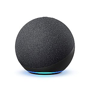 All-new Echo (4th generation) International Version | With premium sound, smart home hub and Alexa | Charcoal