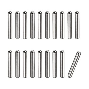 Tool parts 2.2x14mm Dowel Pins - 20pcs Round Head Flat Chamfered End Dowel Pin