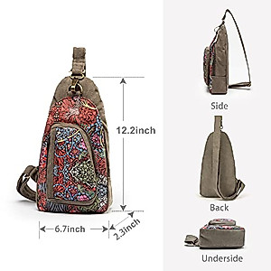 Black Butterfly Premium Chest Bag for Women Crossbody Small, Chest Pack for Fashion and Light (1037K)