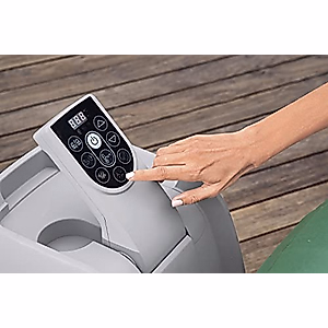 Coleman SaluSpa Inflatable Hot Tub Spa | Portable Hot Tub with Heated Water System and 140 Bubble Jets | Fits Up to 4 People