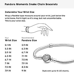 PANDORA Sparkling Heart, Clear CZ