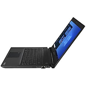 Toshiba Dynabook Tecra A30-G 13.3" FHD Business Laptop Computer, Celeron 5205U Processor @ 1.9GHz, 4GB DDR4 RAM, 128GB PCIe SSD, WiFi 6, Bluetooth, Type-C, Windows 10 Pro Education, 64GB Flash Drive
