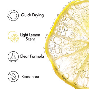 Cinema Secrets Professional Makeup Brush Cleaner, 32 fl oz, Lemon