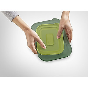 Joseph Joseph Nest Glass Storage Dishes-Multi-Colour, Set of 4, Multicolor