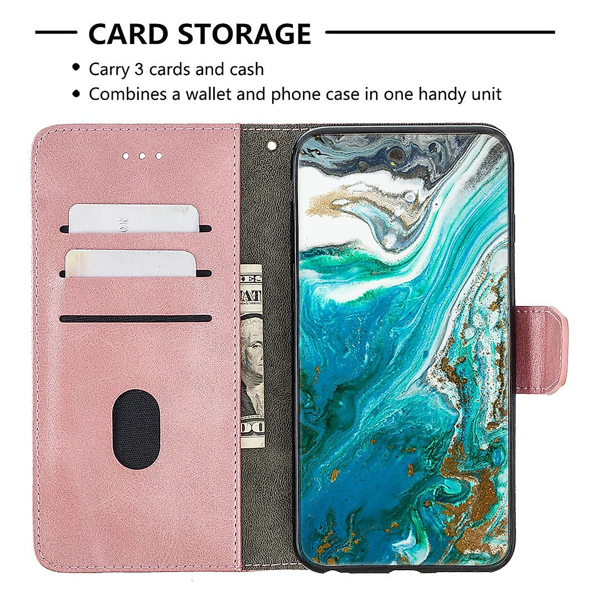 Case for Sony Xperia Z5 Premium Case Compatible with Sony Xperia Z5 Premium Phone Case Flip Stand Cover Stitching Style Wallet Case Pink