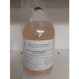 Cocamide Diethanolamine (DEA) - Cocamidopropyl Betaine - Sodium laureth sulfate (SLES) - Cosmetic & Beauty surfactant Cleansing Agent (Cocamide Diethanolamine (DEA) 85% Size: 128 fl oz)