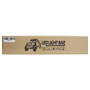 SKYWORLD 20 inch 288W Spot Flood Combo LED Light Bar Work Driving Lamp + 2 x 36W 4 inch LED Pods Fog Lights with 12V Rocker Wiring Harness Kit for Truck Tractor 4x4 4WD Car ATV UTV SUV Vehicles