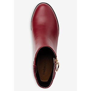 Comfortview Addi Bootie Short Ankle Boot Women's Winter Shoes (Wide Widths Available) - 8 M, Black