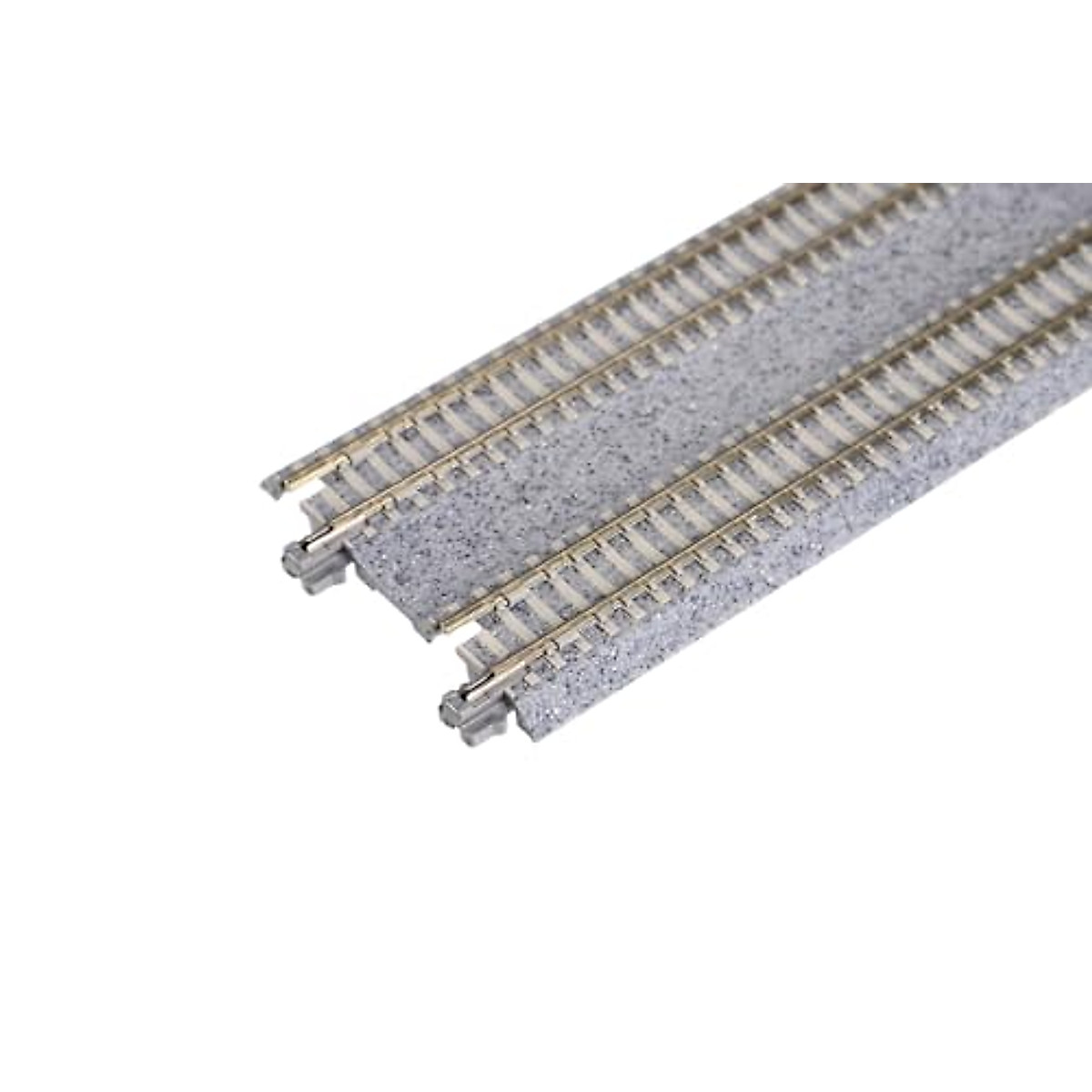 Kato KAT20023 N 4-7/8" Double Track Straight, Concrete Ties (2)