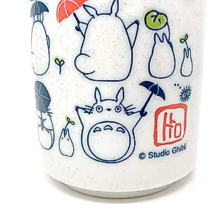 Benelic My Neighbor Totoro Dondoko Dance Large Japanese Teacup - Official Studio Ghibli Merchandise,12 ounces