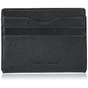 Perry Ellis Men's Portfolio Card Case Id Wallet, Blk, One Size