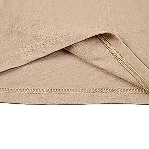 Men Lucky Me I See Ghosts Trendy Hip Hop Heavyweight Tshirts Letter Shirt Khaki