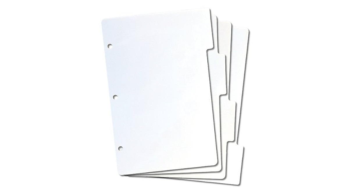 Tabbed Mini Stamp Storage Panels - Organize Your Collection