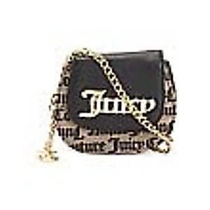 Juicy Couture New Micro Mini Bag Detachable Dangle Charm Gift Set Black