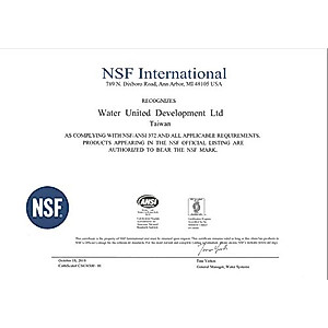 NSF Certification Lead-Free Water Filtration Reverse Osmosis Faucet (Brushed Nickel) Advanced RO Tap for Drinking, Kitchen Sink Cooking, Cleaning | Safe, Healthier