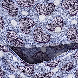 Hztyyier Pet Hamster Hanging Hammock, Coral Fleece Double Layer Hamster Cage Ferret Cage Pet Hammock Bed Hanging Bed