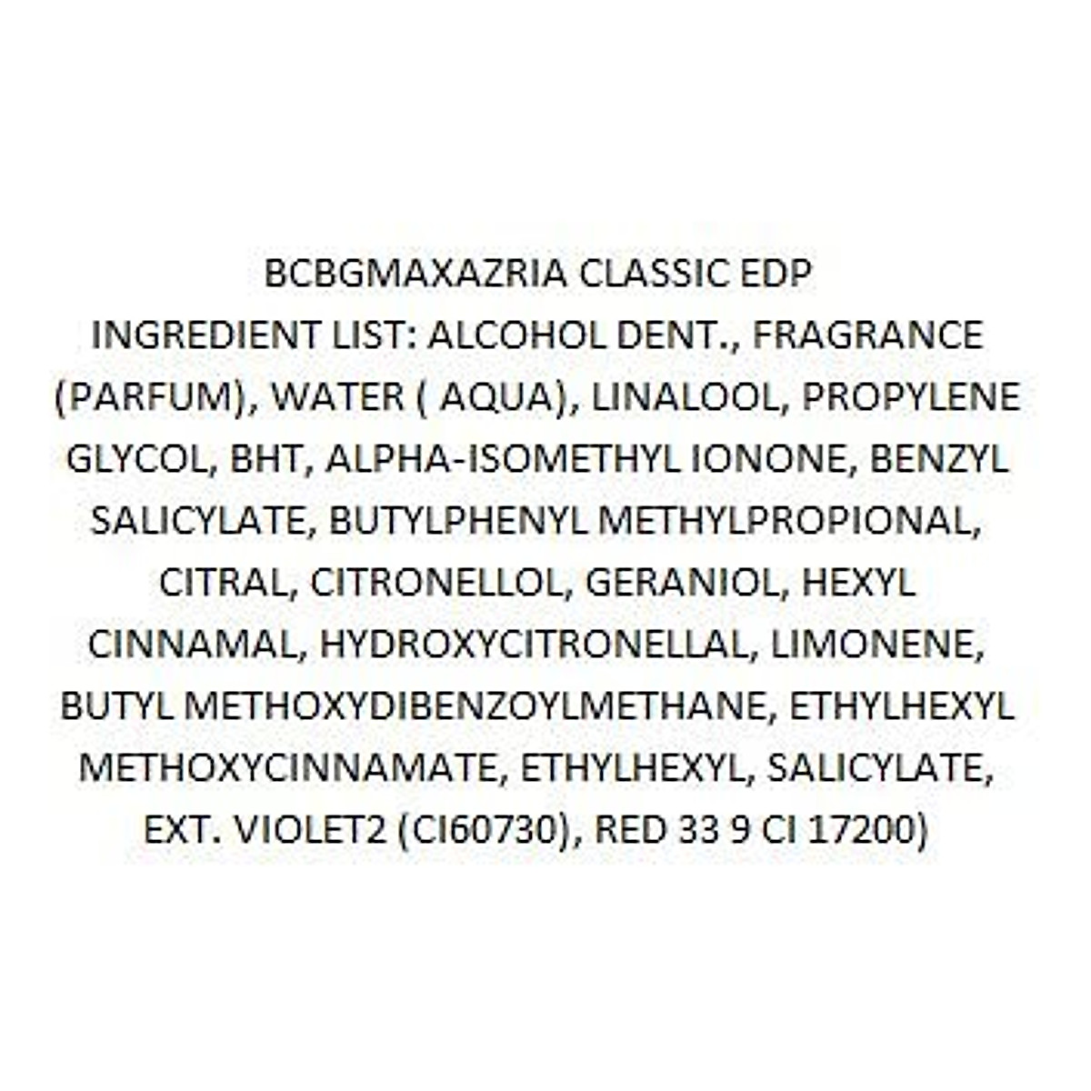 BCBGMAXAZRIA Classic Fragrance .34oz/10ml Rollerball EDP Perfume for Women