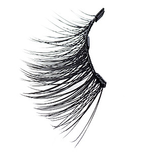 MoxieLash Magnetic Eyelashes with Eyeliner Kit - Baby Bundle - Natural Looking False Eyelashes - Set of Baby Lashes + Magnetic Eyeliner + Eyeliner Remover Swabs - USA Owned - No Glue