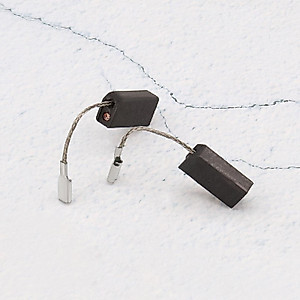 Micro Traders Pair of E64 Motor Carbon Brushes 15x8x5mm Compatible with Bosch GWS 750 Series Angle Grinder Replacement Accessories