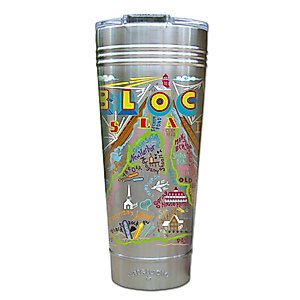 Catstudio Block Island Thermal Tumbler | Triple Wall Insulation With Non Slip Bottom | Great Travel Cup for Water, Coffee, Tea, or Smoothies