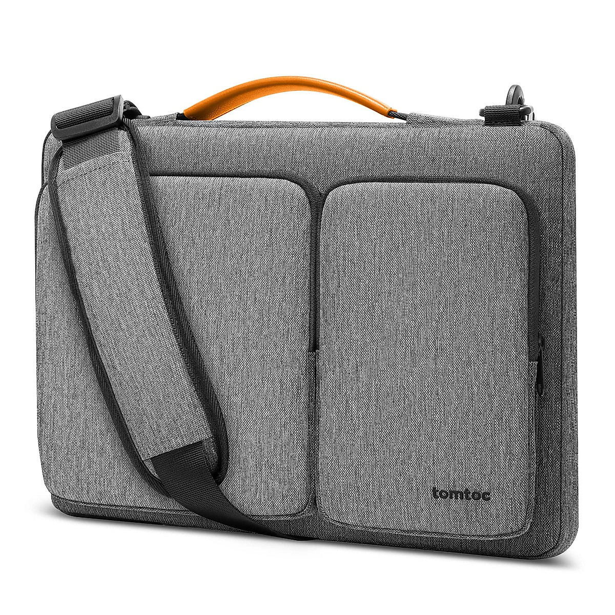 tomtoc 360 Protective Laptop Shoulder Bag for 16-inch MacBook Pro M4/M3/M2/M1 Pro/Max A3403 A3186 A2991 A2485 2024-2019, Water-Resistant Sleeve for Dell XPS 15 Surface Book 3 The New Razer Blade 16