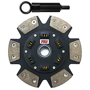 ClutchMaxPRO Performance Stage 3 Clutch Disc Plate with Alignment Tool Compatible with 6/1977-1985 Toyota Celica, Celica Supra 9/1977-1982 Corona 2.2L 2.4L 2.6L 2.8L (CPLC56006R3DEAT-16016-ST3)