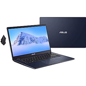 ASUS 2022 L410 Thin Light Student Laptop Computer, 14" FHD Display, Intel Celeron Processor, 4GB RAM, 512 GB Storage, 12Hours Battery, Backlit Keyboard, Windows 10 + 1 Year Microsoft 365, Star Black
