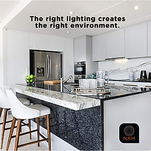 SLEEKLIGHTING E26 Standard Screw Base 23Watt CFL Light Bulb - 4 Pack 2700 Kelvin for a Warm White and 1600 Lumens (100 Watt Light Bulb Equivalent) - UL Listed