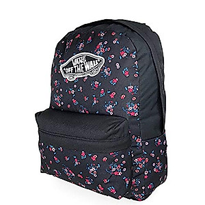 Vans Women's Realm Backpack, Beauty Floral Black, One Size