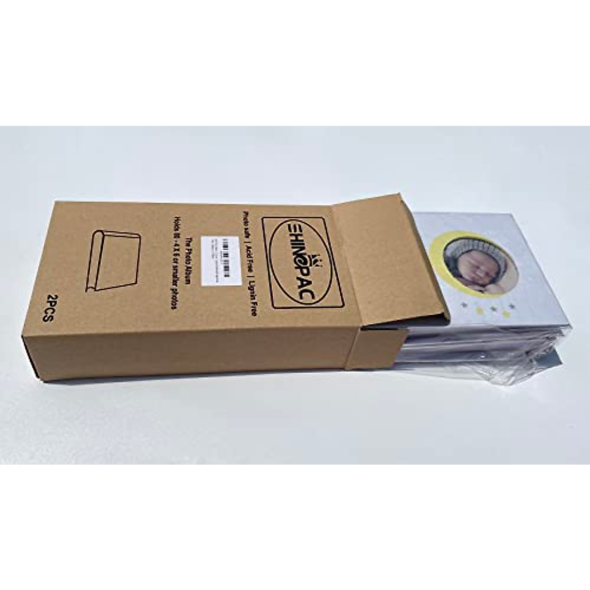 Baby Photo Album 4x6 Photos Hold 80 Slip-in Pockets Mini Picture Book , Mini Photo Albums for Baby with Writing Space Picture Book for Baby Family Wedding Mother New Year ThanksGiving