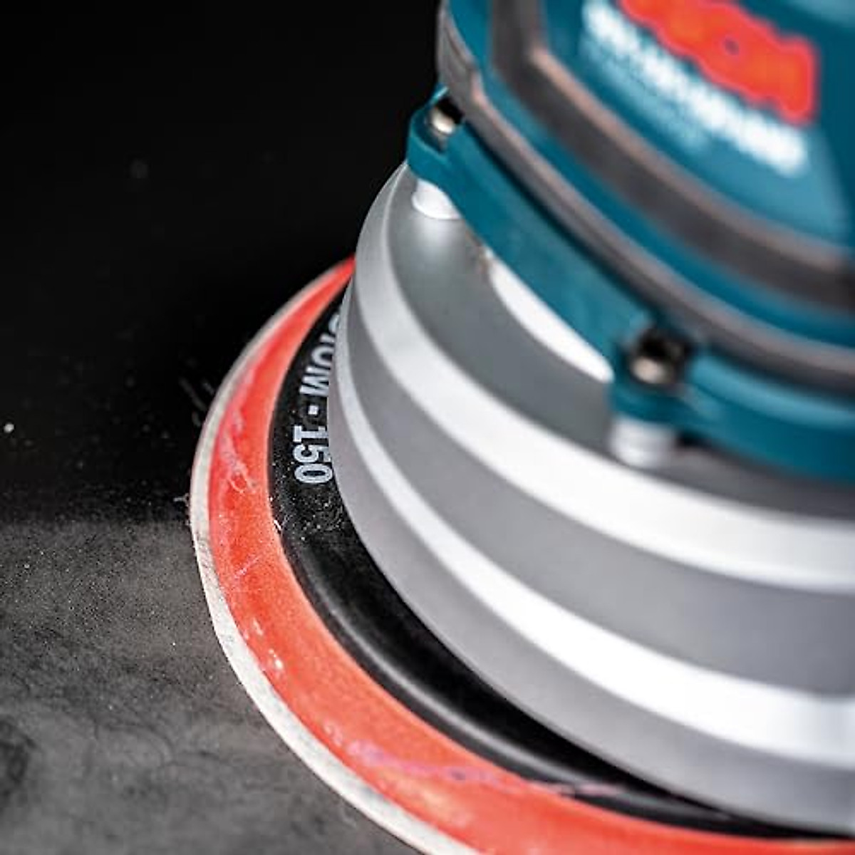 Bosch Professional 1x Expert Multihole Backing Pad for Bosch (Version soft, Ø 150 mm, Accessories Random Orbital Sander)