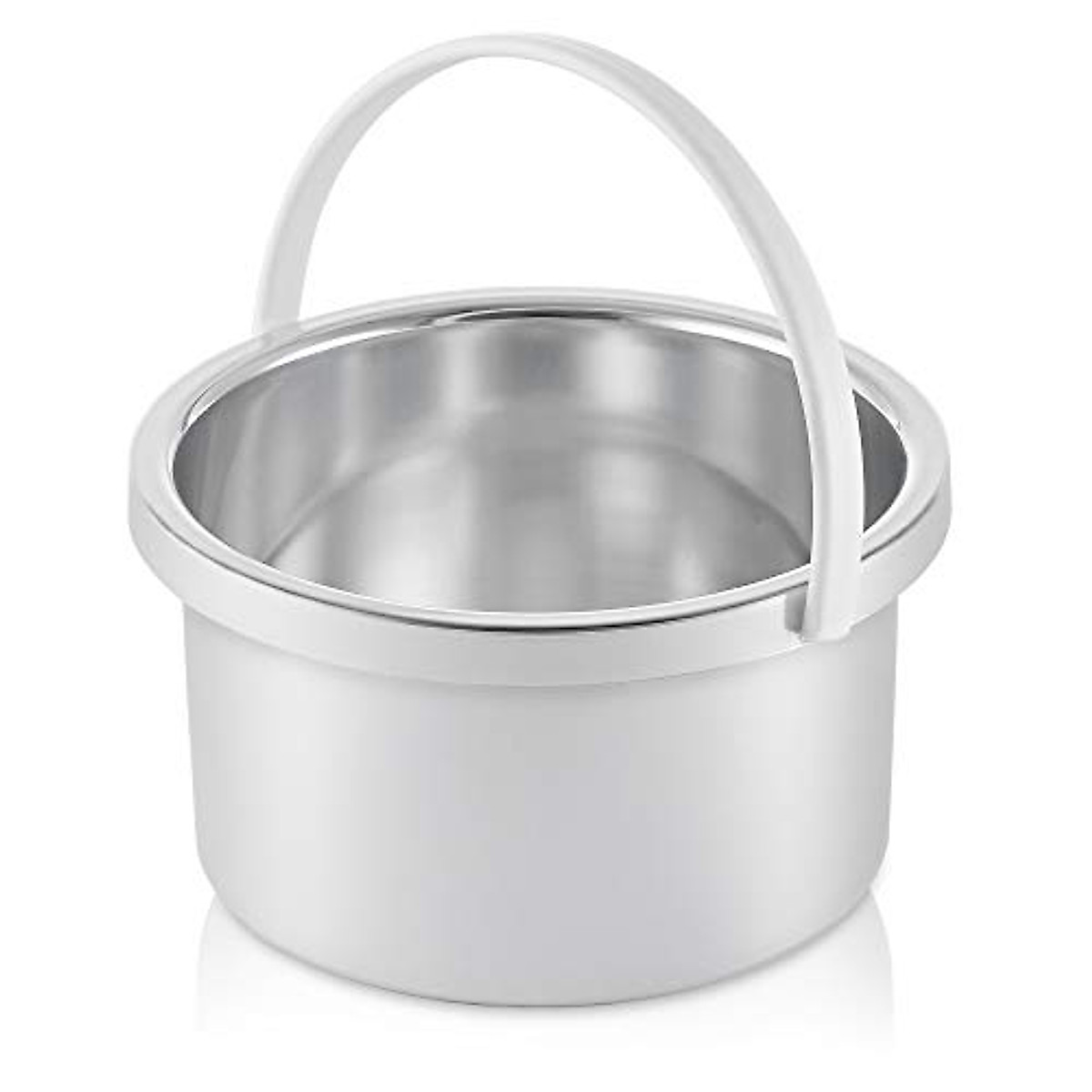 Salon Sundry Portable Electric Hot Wax Warmer Machine for Hair Removal - Black with Clear Lid