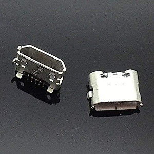 2 PCS USB Data Charging Port Socket Connector for Sony PS4 Controller