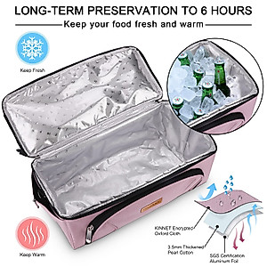 BALORAY Lunch Bag for Women Men Insulated Lunch Box, Large Insulated Leak-proof Water-Resistant Thermal Bento Bag