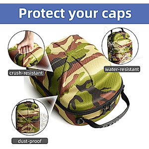 RIGICASE Hard Hat travel case, cap carrier, baseball cap travel case, hat holder Porta Gorras Para Hombre, Hat carrier organizer caps protector