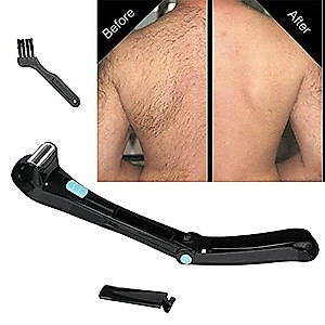 SLEE Electric Men's Back Hair Shaver Remover Body Trimmer Razor Self Groomer Shave