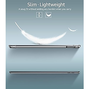 TiMOVO Case for New iPad 9th Generation 2021/8th Gen 2020/7th Gen 2019, Shockproof Impact Resistant Flexible Transparent Clear TPU Protective Shell Fit iPad 10.2-inch - Clear