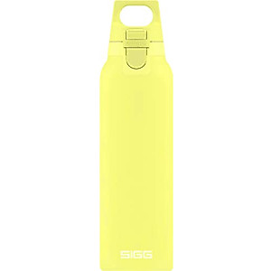SIGG - Insulated Water Bottle - Thermo Flask Hot & Cold ONE Ultra Lemon - with Tea Infuser - Leakproof - BPA Free - 18/8 Stainless Steel - 17 oz