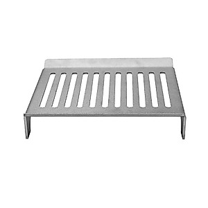 Tuscan Style Grill for small wood ovens -Pure Sandblasted Carbon Steel- Designed by NU2U Products, Made in North America