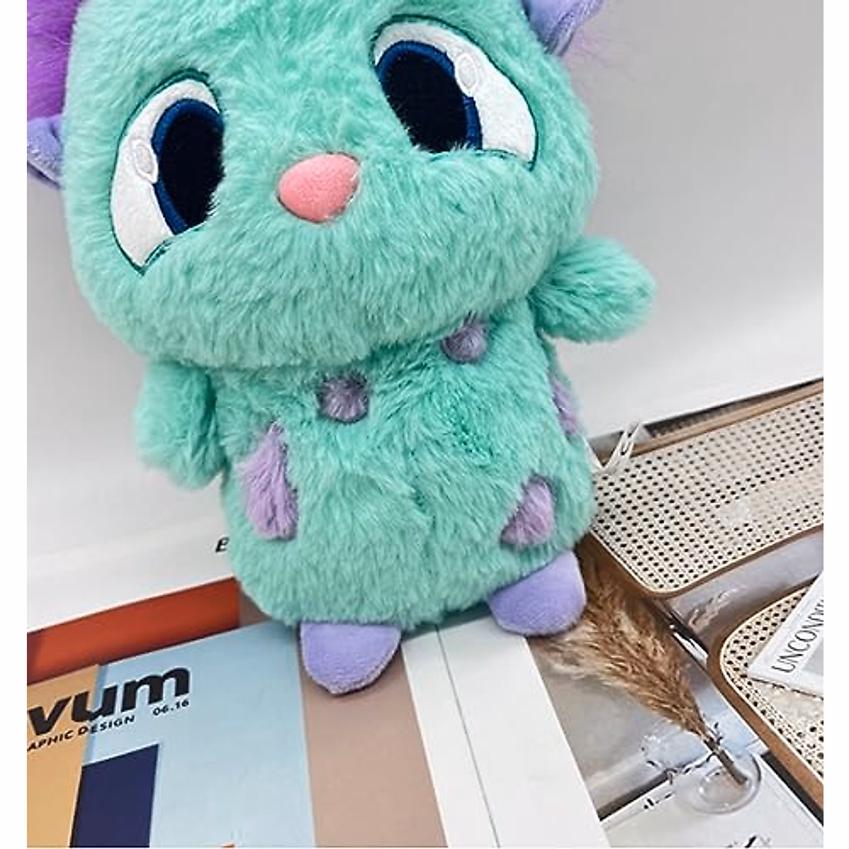 Pacreck Bibb Plush Toy Doll Animal Bibb Plushies Pillow Stuffed Birthday Party Xmas Fans Gifts 10in (Bibble, OneSize)